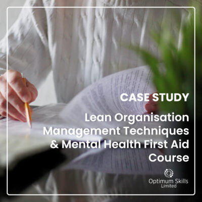 Lean Organisation Management Techniques & Mental Health First Aid ...